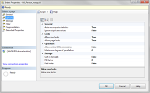 SQL Server Index Properties in Management Studio | SQL Freelancer Blog
