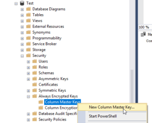 Create Always Encrypted Certificate | SQL Freelancer Blog