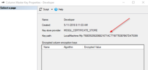 Create Always Encrypted Certificate | SQL Freelancer Blog