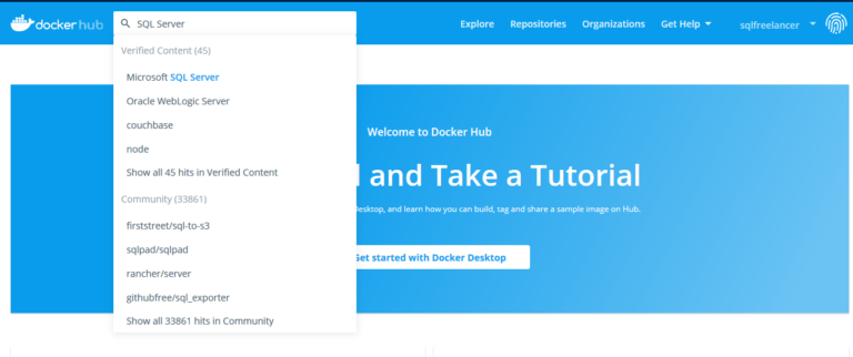 Install SQL Server on Windows 10 using Docker | SQL Freelancer Blog