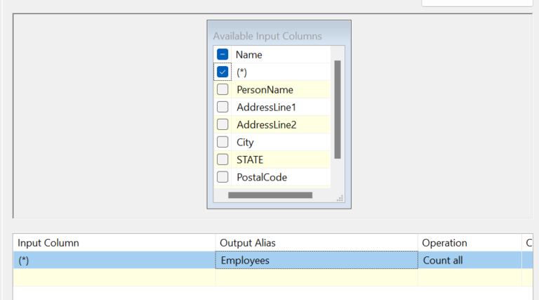 Ssis Series How To Use Ssis Aggregate Data Flow Task Basic And Advanced Sql Freelancer Blog