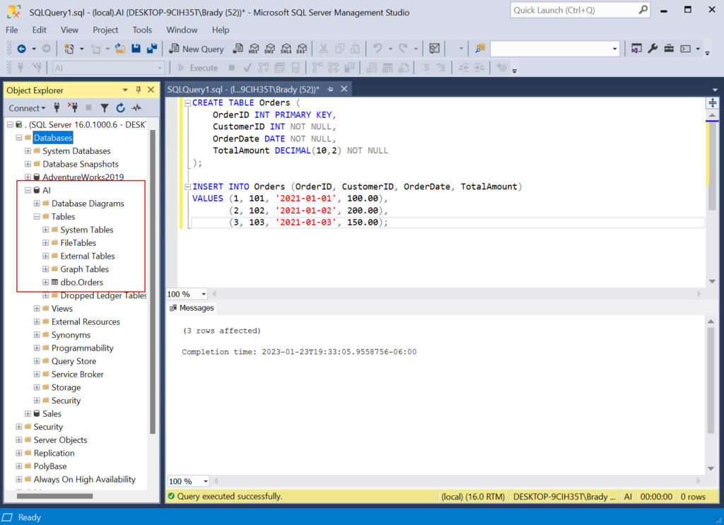 Using ChatGPT with SQL Server | SQL Freelancer Blog
