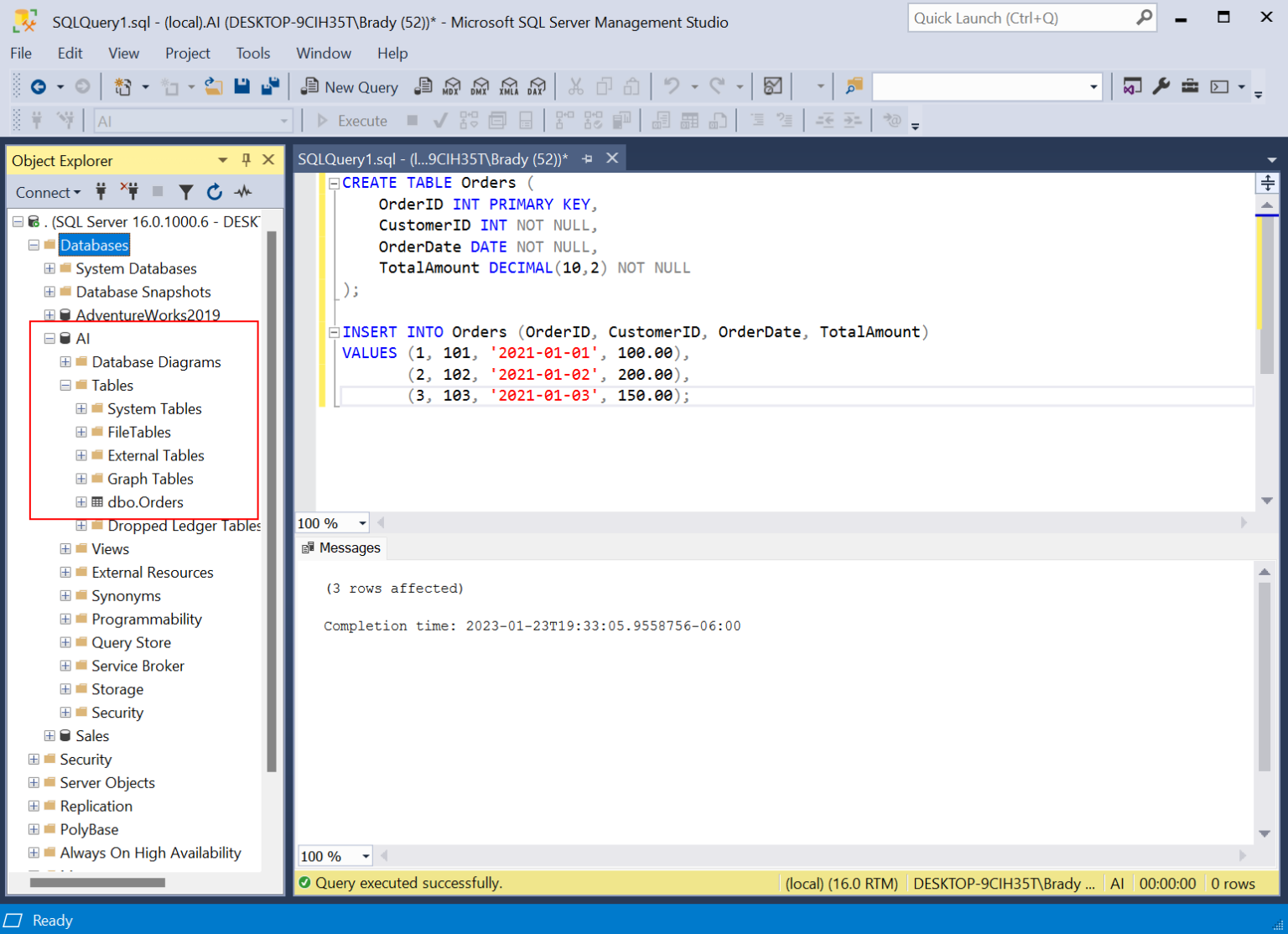 Using ChatGPT with SQL Server | SQL Freelancer Blog Using ChatGPT with SQL Server | SQL Freelancer Blog