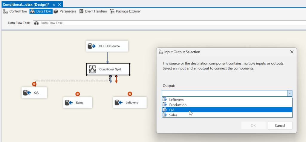 Ssis Series How To Use Conditional Split Sql Freelancer Blog 8514